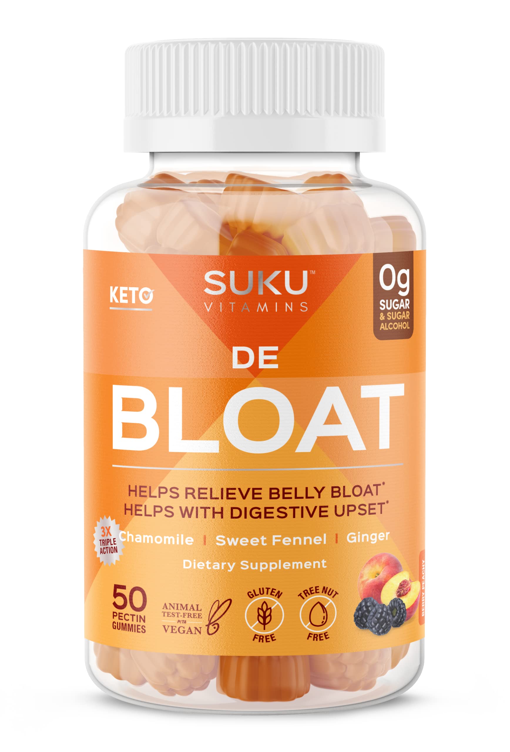 blended vitamin & mineral supplements for bloating