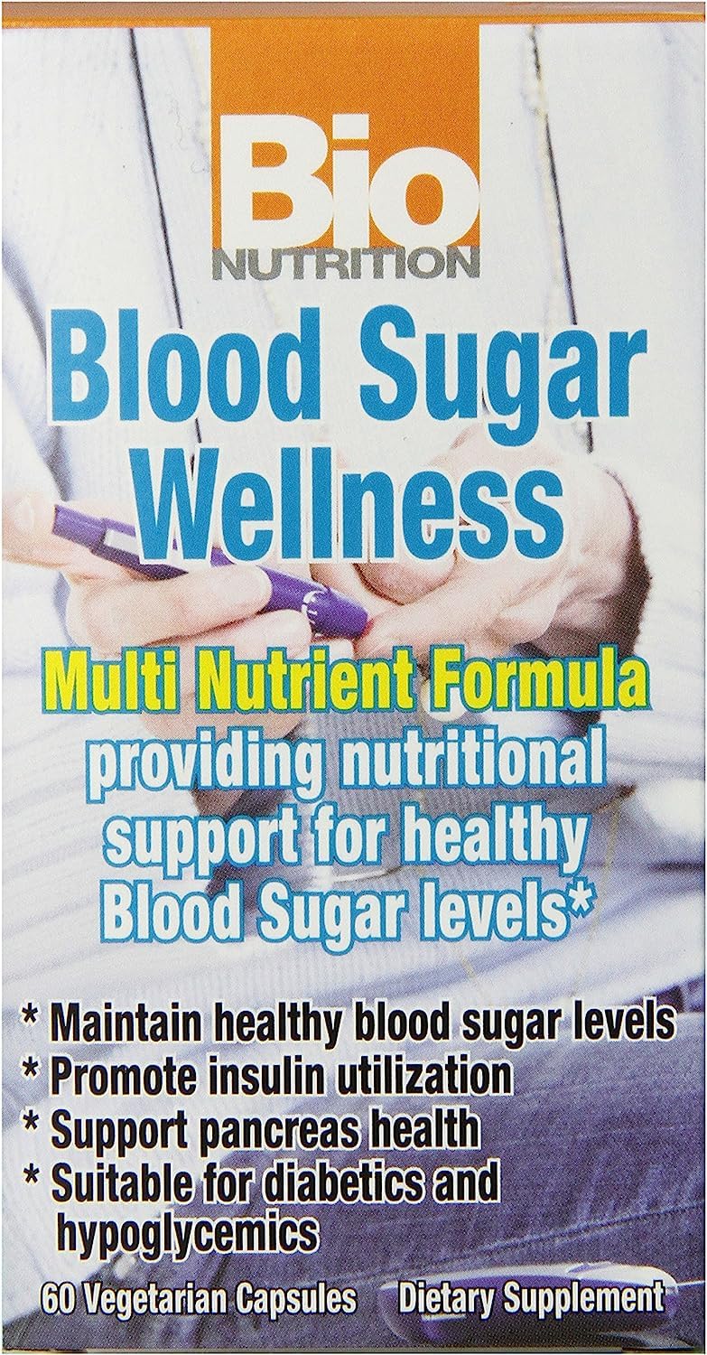 blended vitamin & mineral supplements for blood sugar support