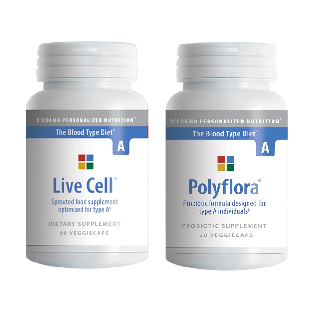 blended vitamin & mineral supplements for blood type A