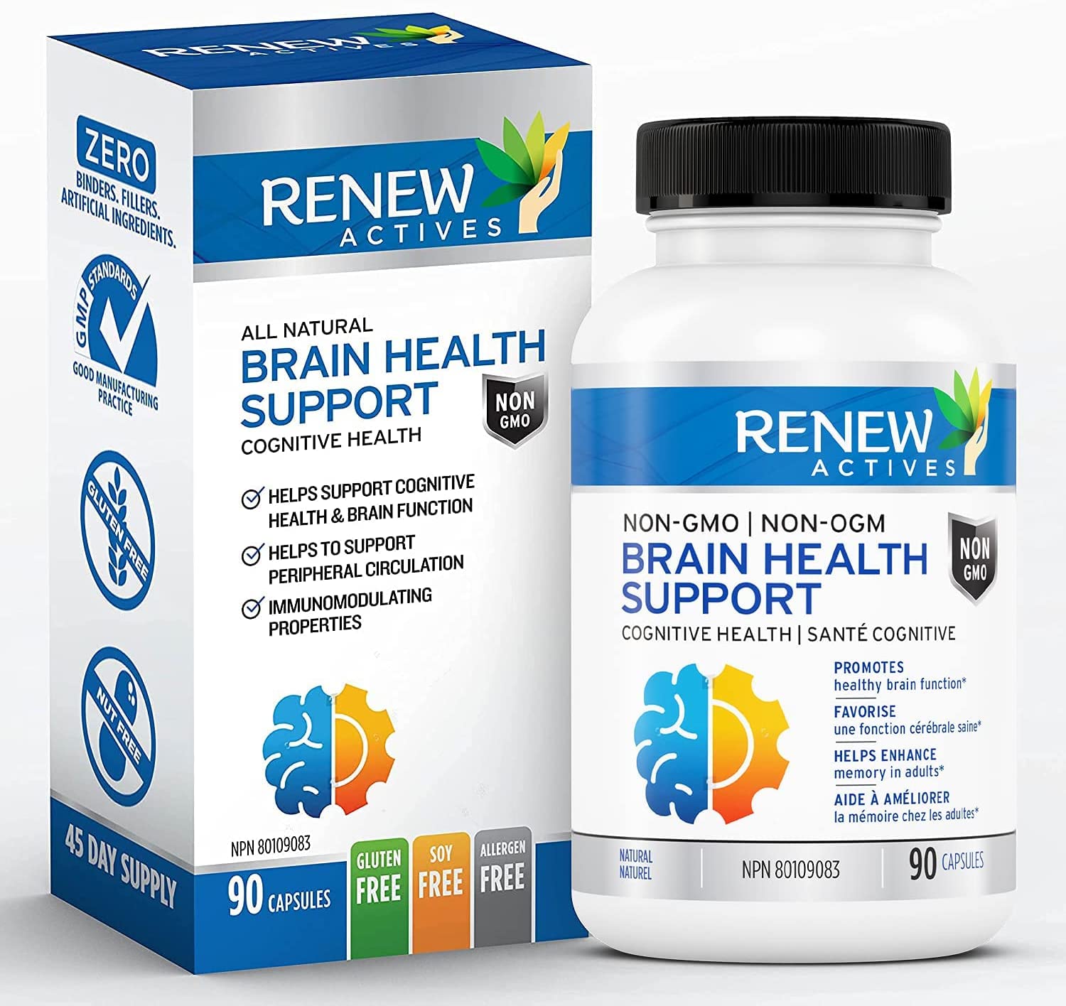 blended vitamin & mineral supplements for brain health