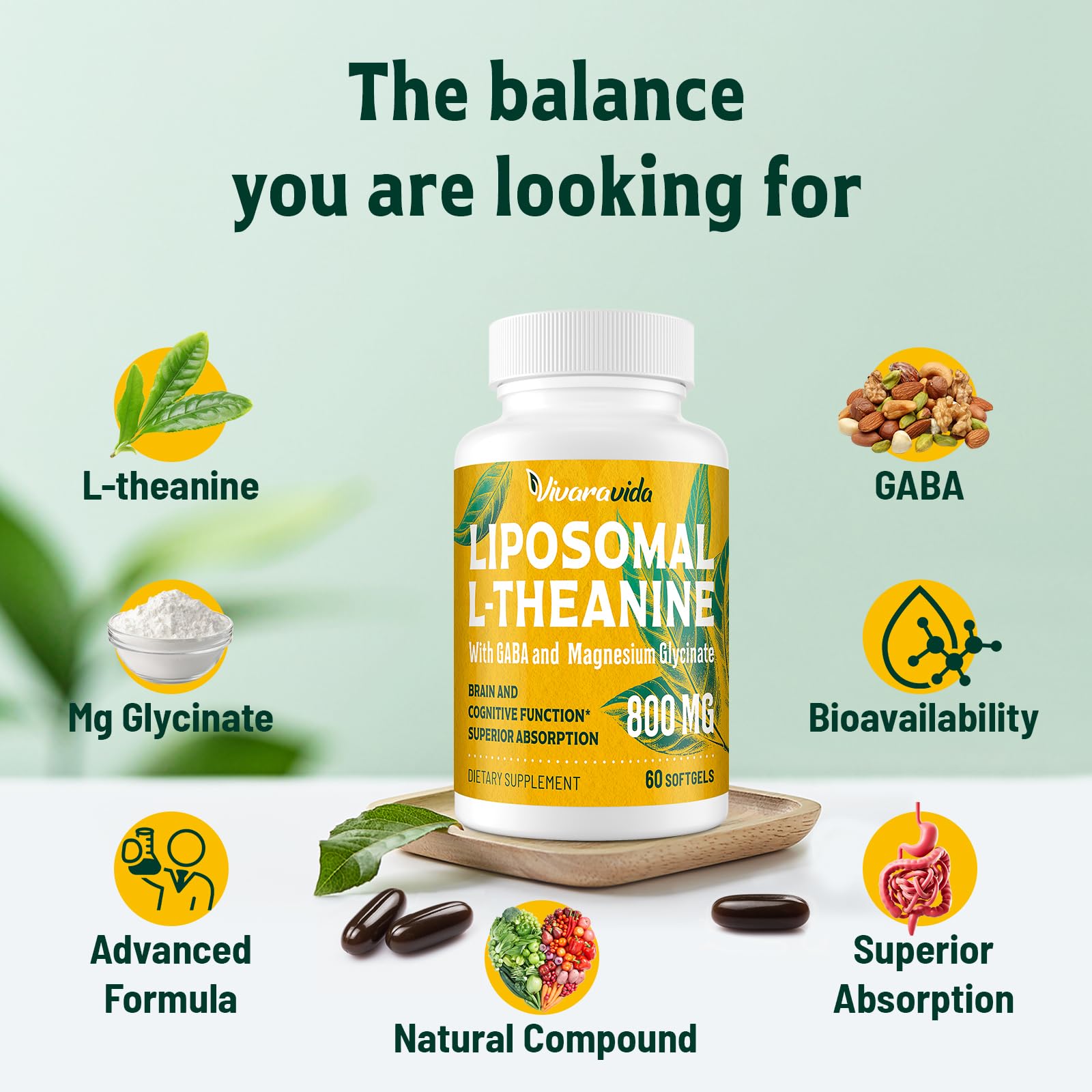 blended vitamin & mineral supplements for calmness