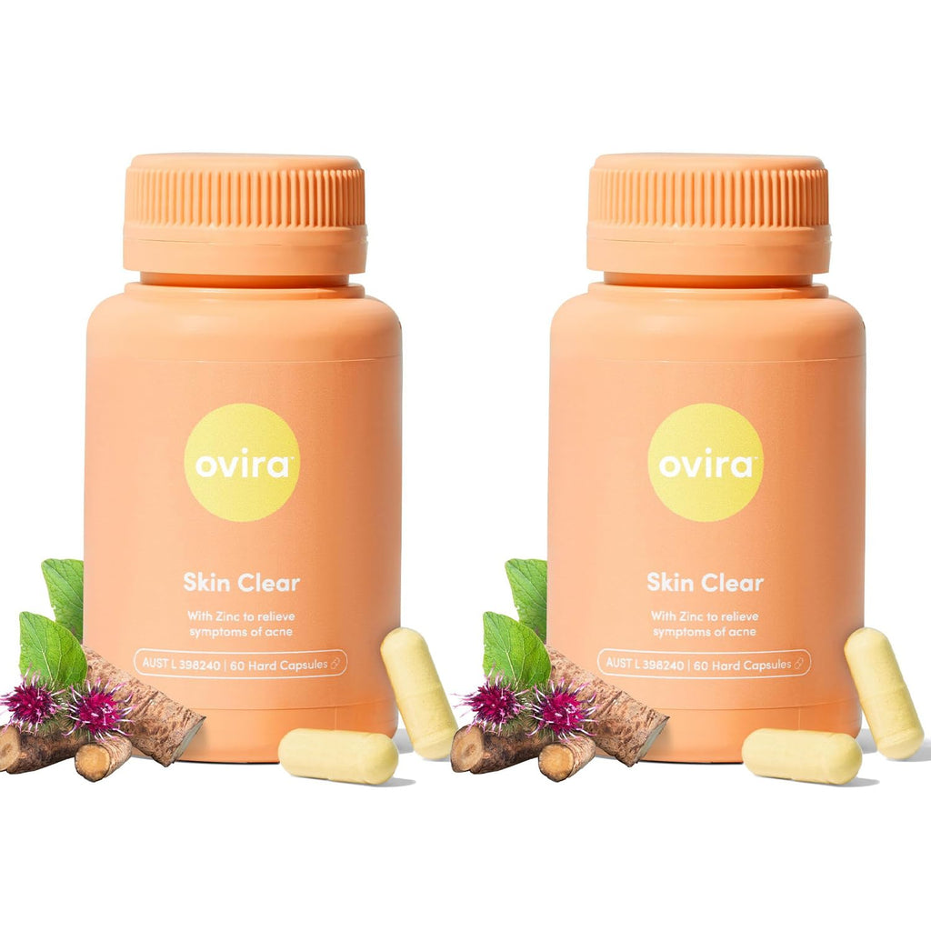 blended vitamin & mineral supplements for clear skin