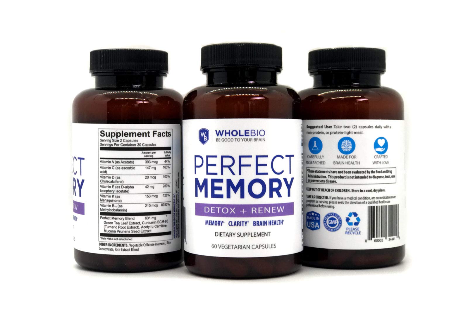 blended vitamin & mineral supplements for cognitive support