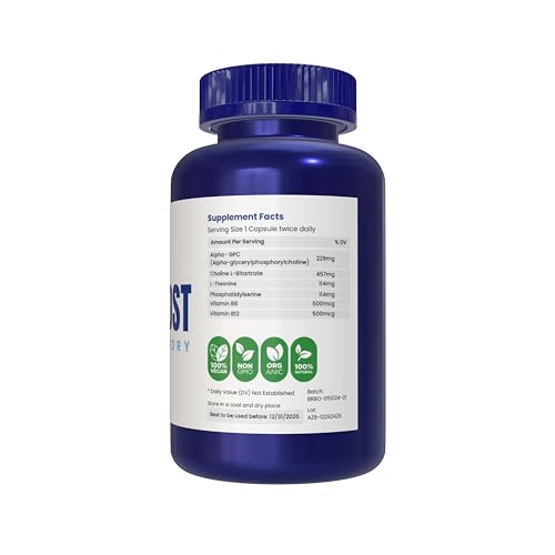 Blended vitamin & mineral supplements for concentration