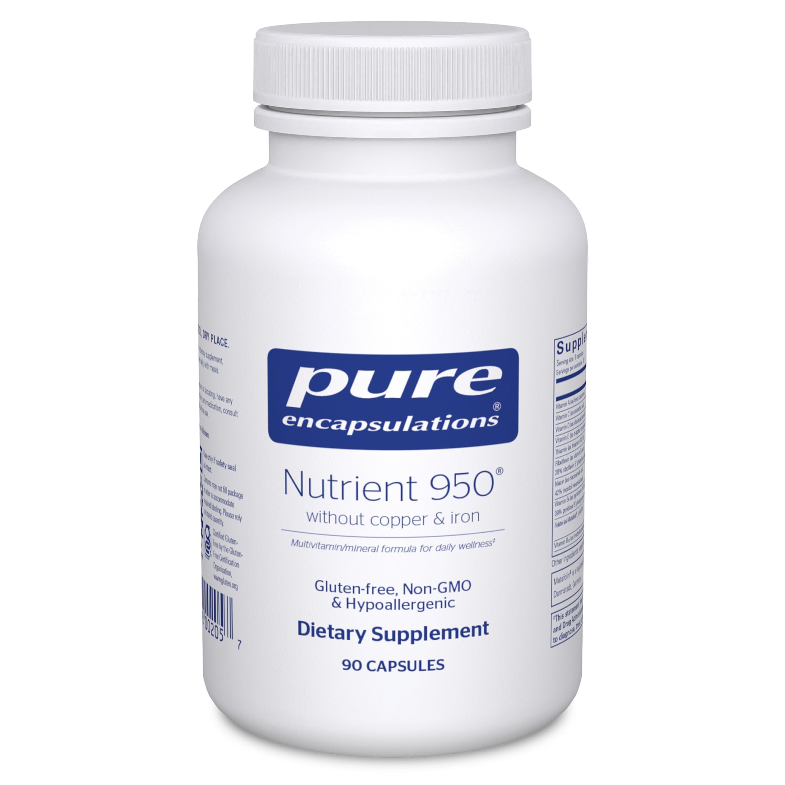 blended vitamin & mineral supplements for daily health