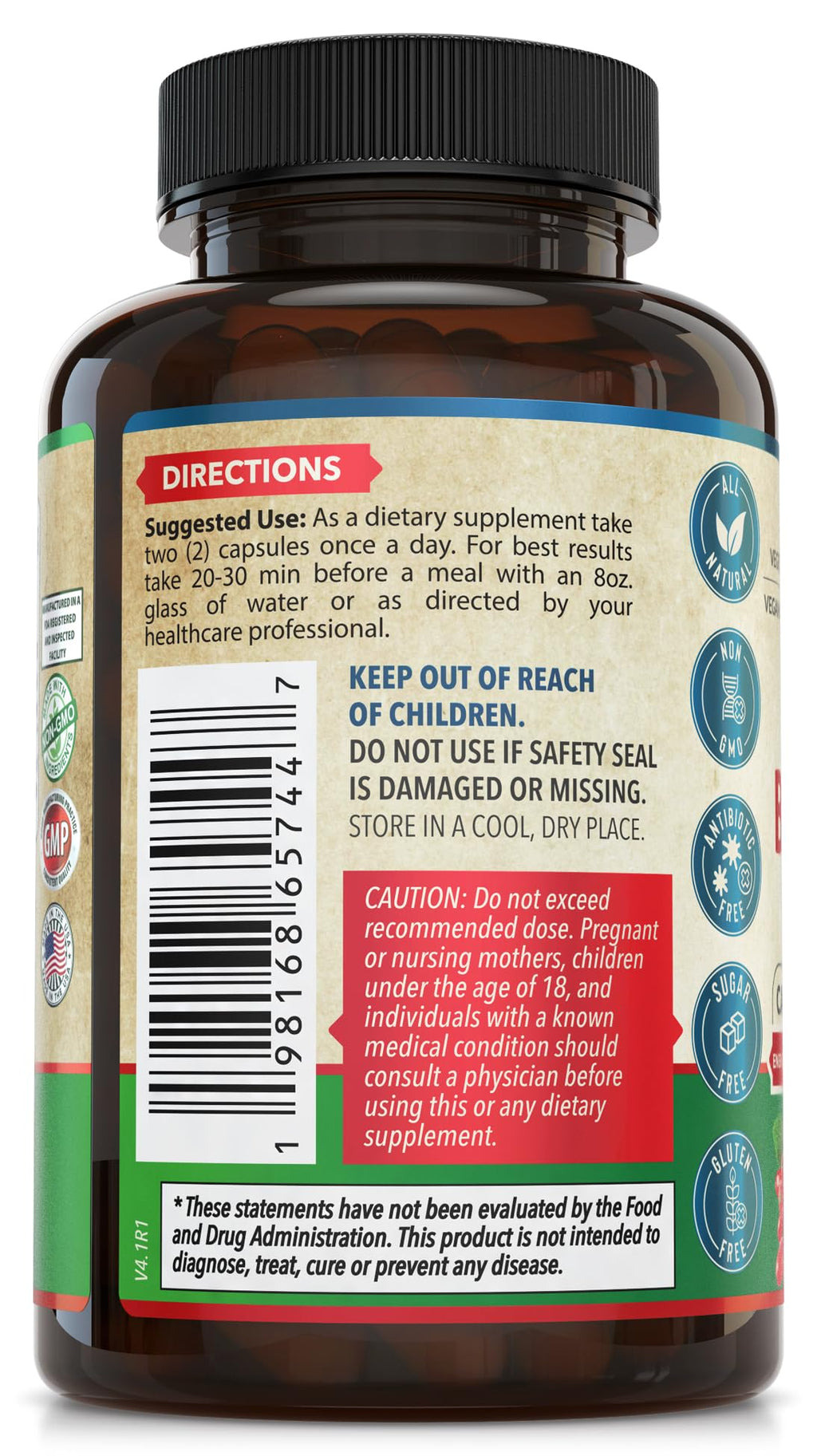 blended vitamin & mineral supplements for daily nutrition