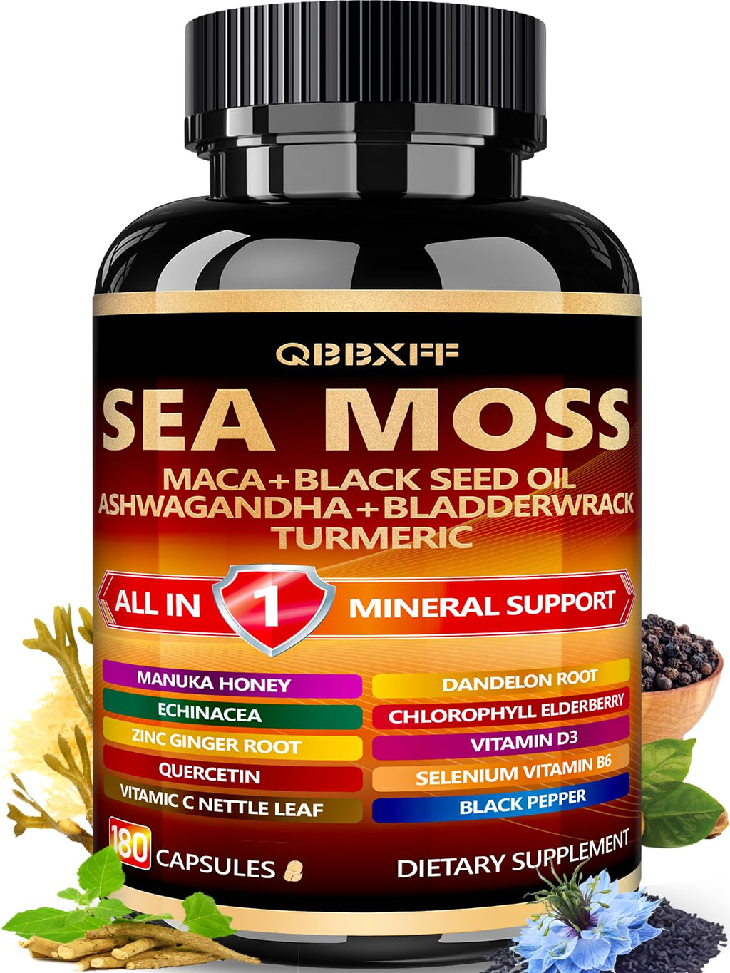 blended vitamin & mineral supplements for daily wellness