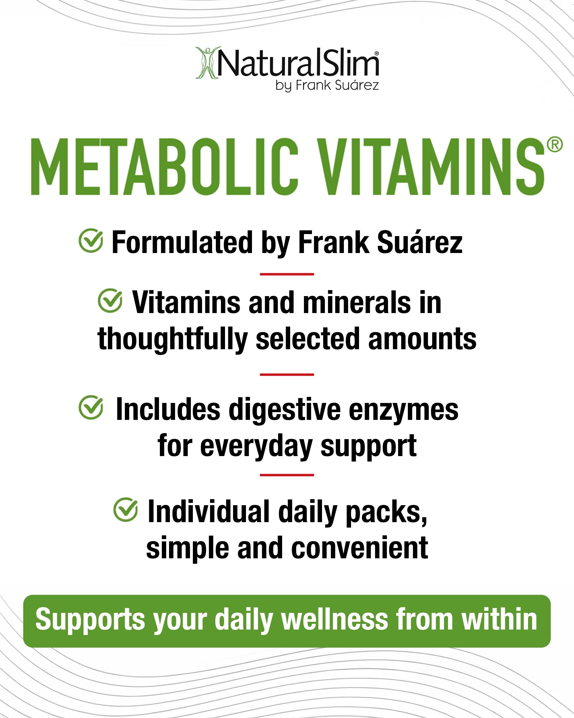 blended vitamin & mineral supplements for daily wellness