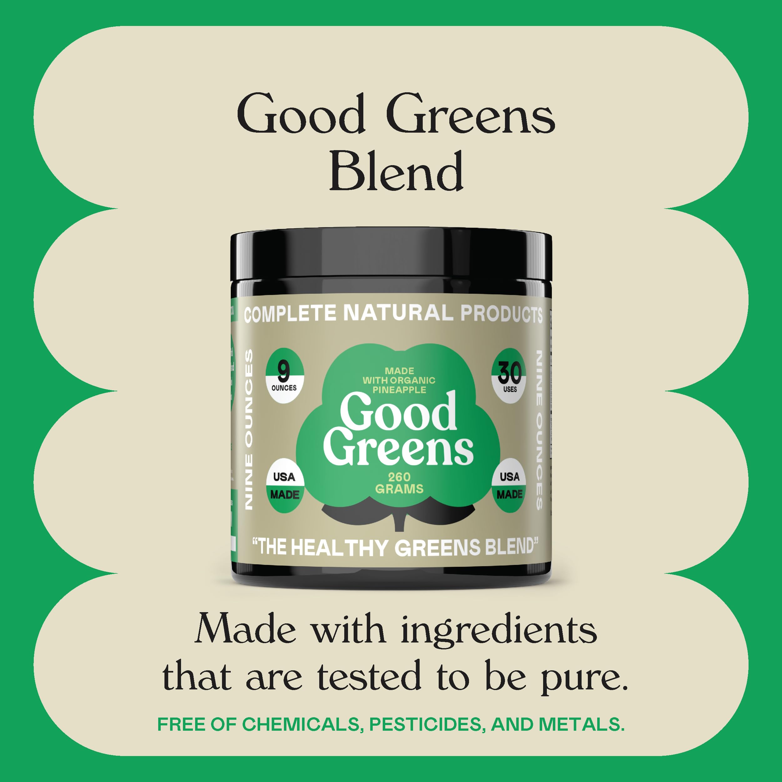 blended vitamin & mineral supplements for detox
