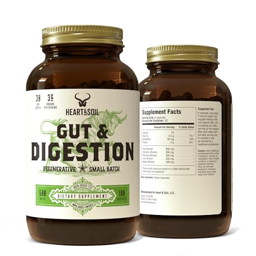 blended vitamin & mineral supplements for digestion