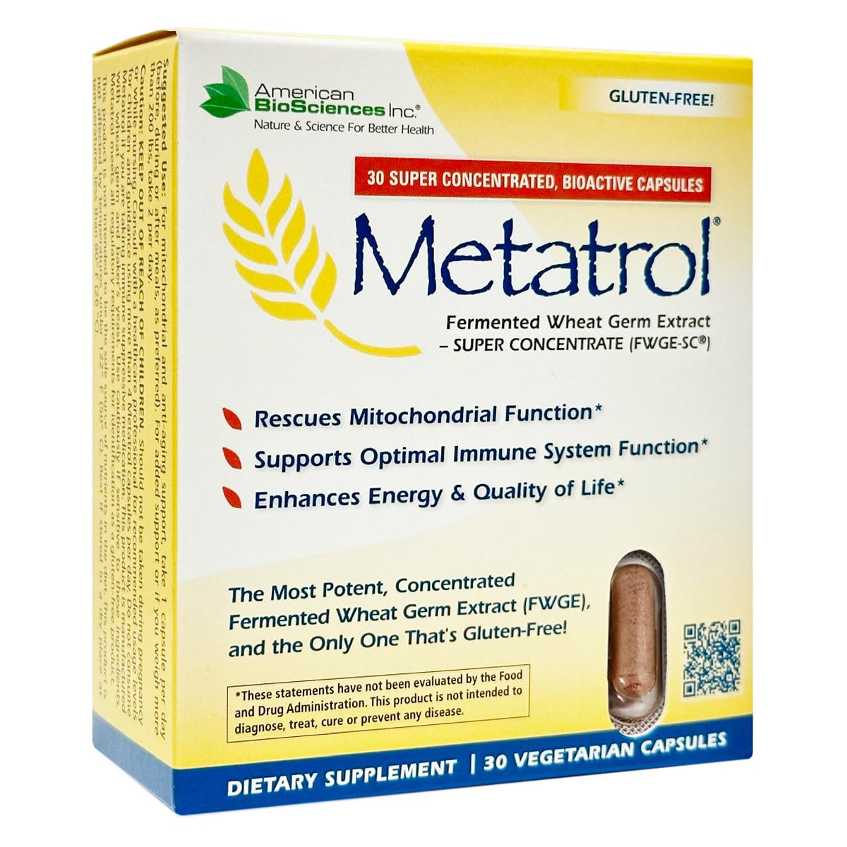 blended vitamin & mineral supplements for energy