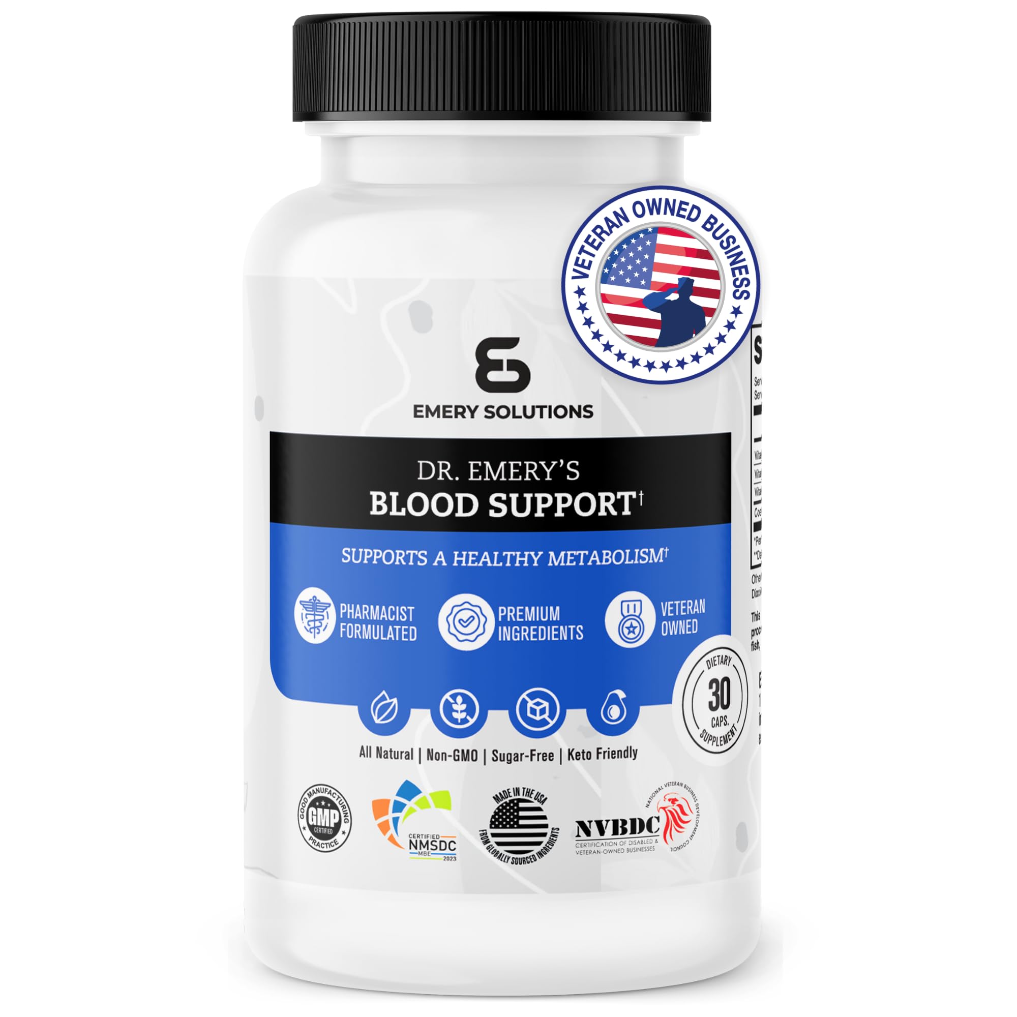 blended vitamin & mineral supplements for energy