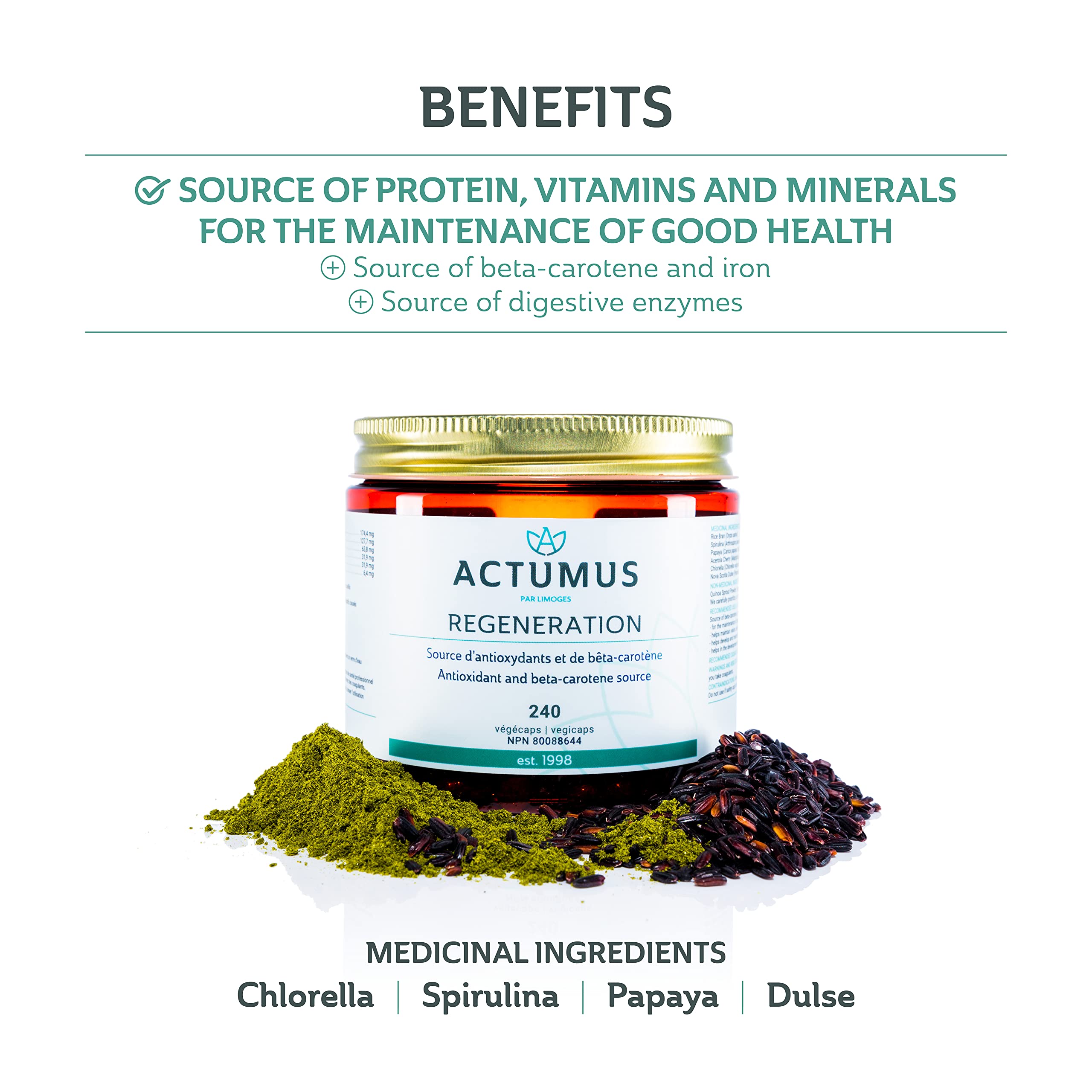 blended vitamin & mineral supplements for energy