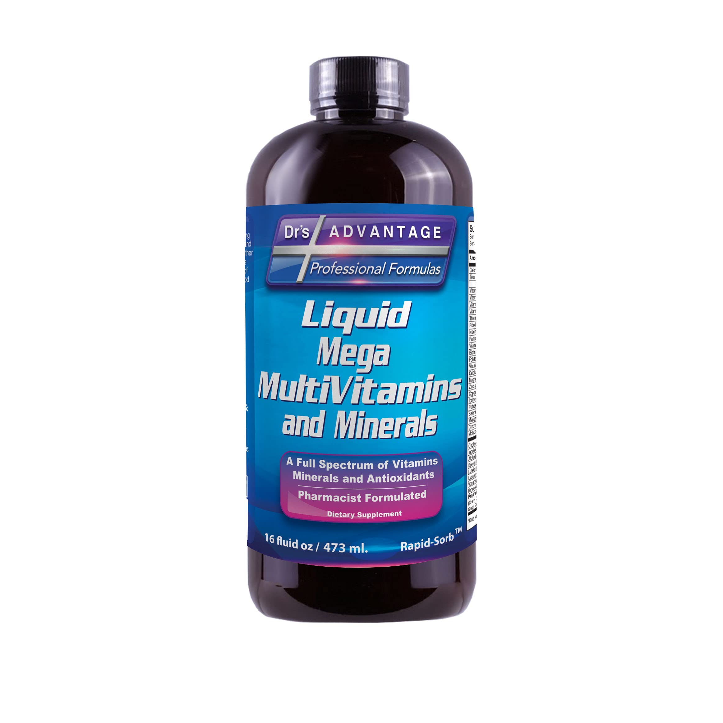 blended vitamin & mineral supplements for energy