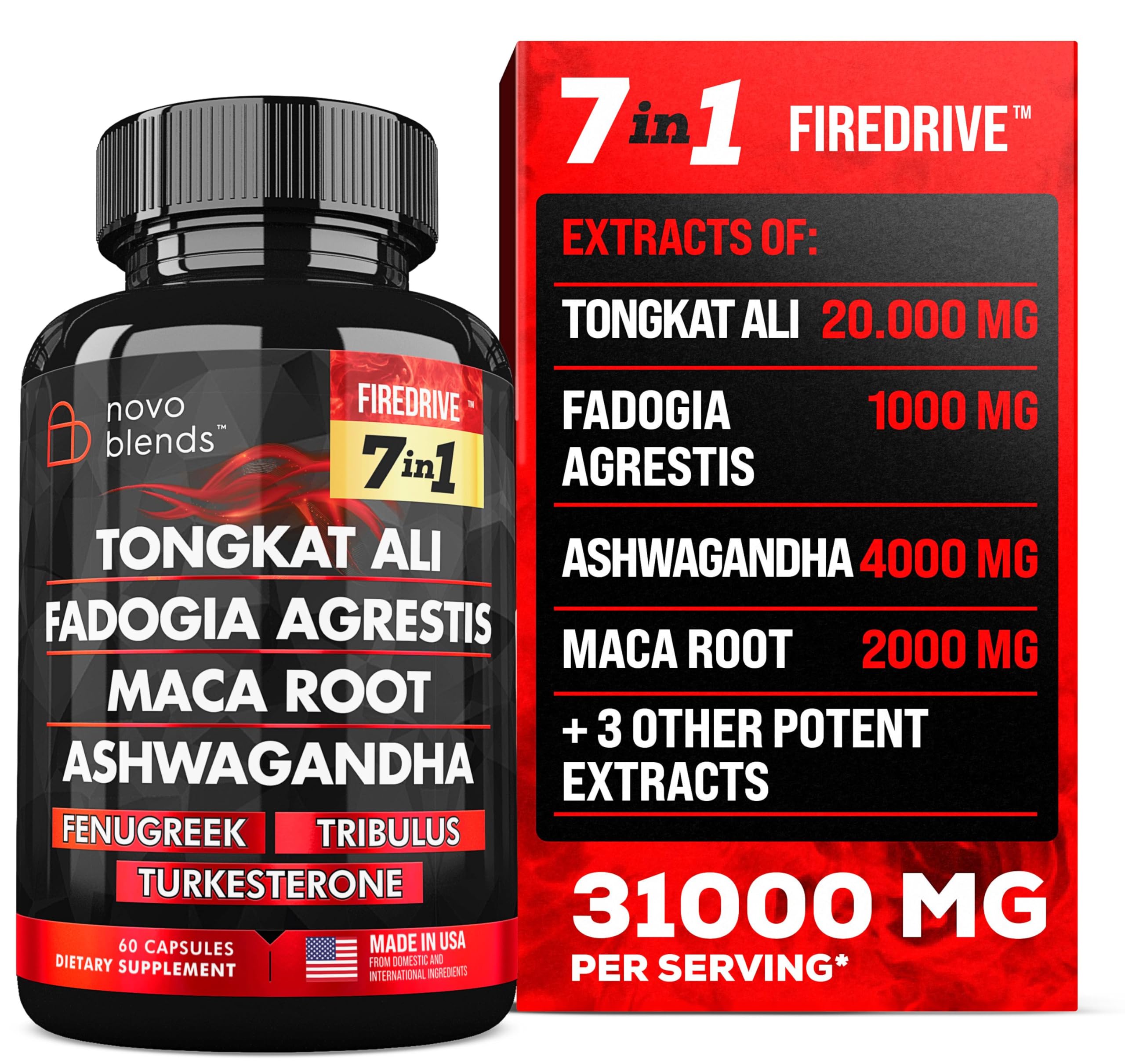 blended vitamin & mineral supplements for energy