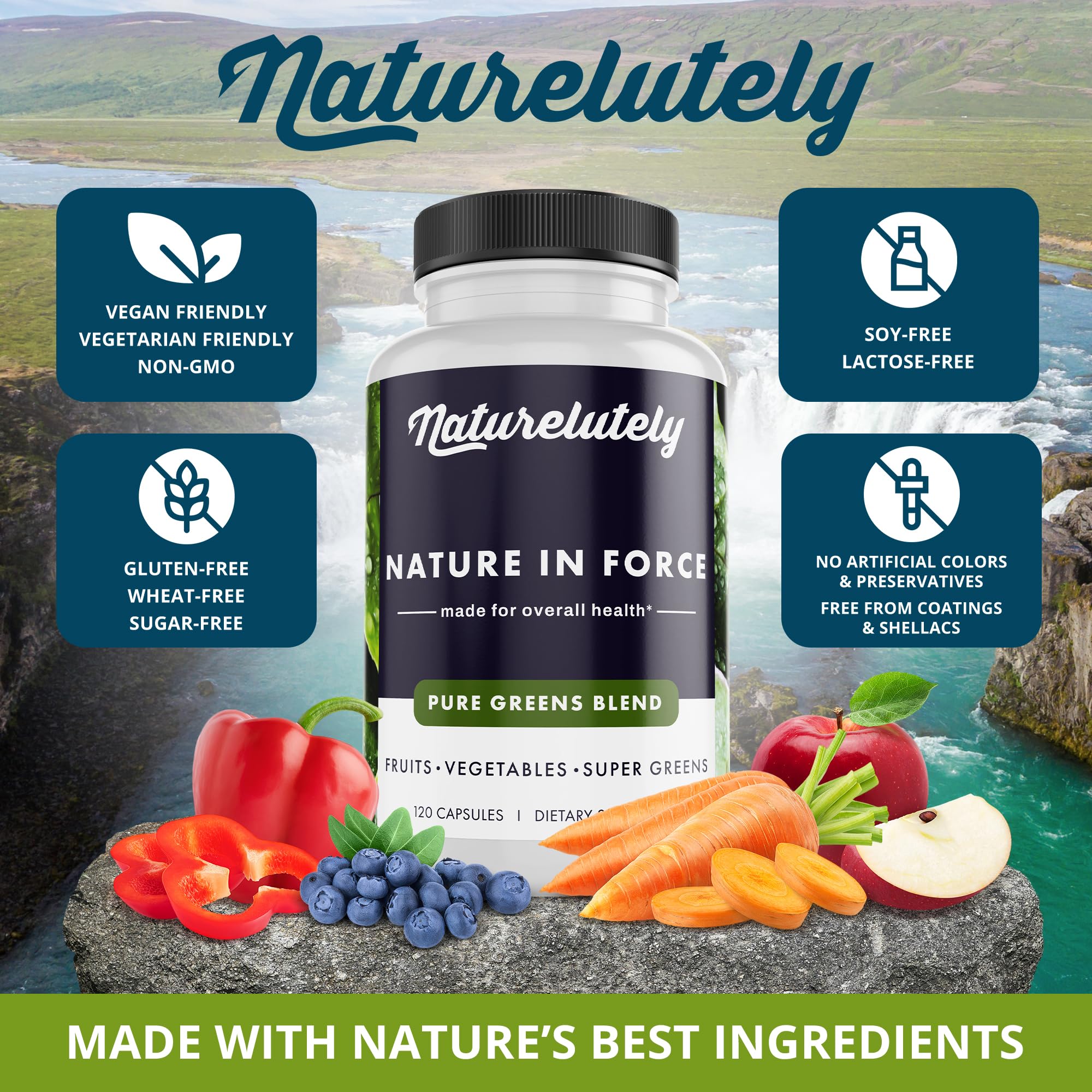blended vitamin & mineral supplements for energy