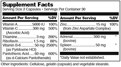 blended vitamin & mineral supplements for energy