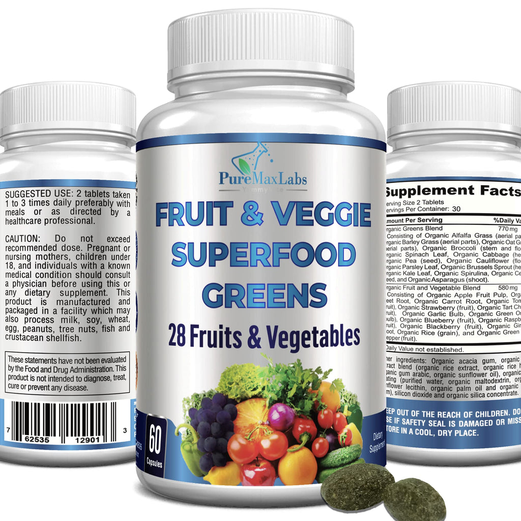 blended vitamin & mineral supplements for energy