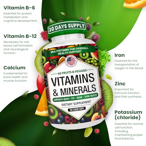 blended vitamin & mineral supplements for energy
