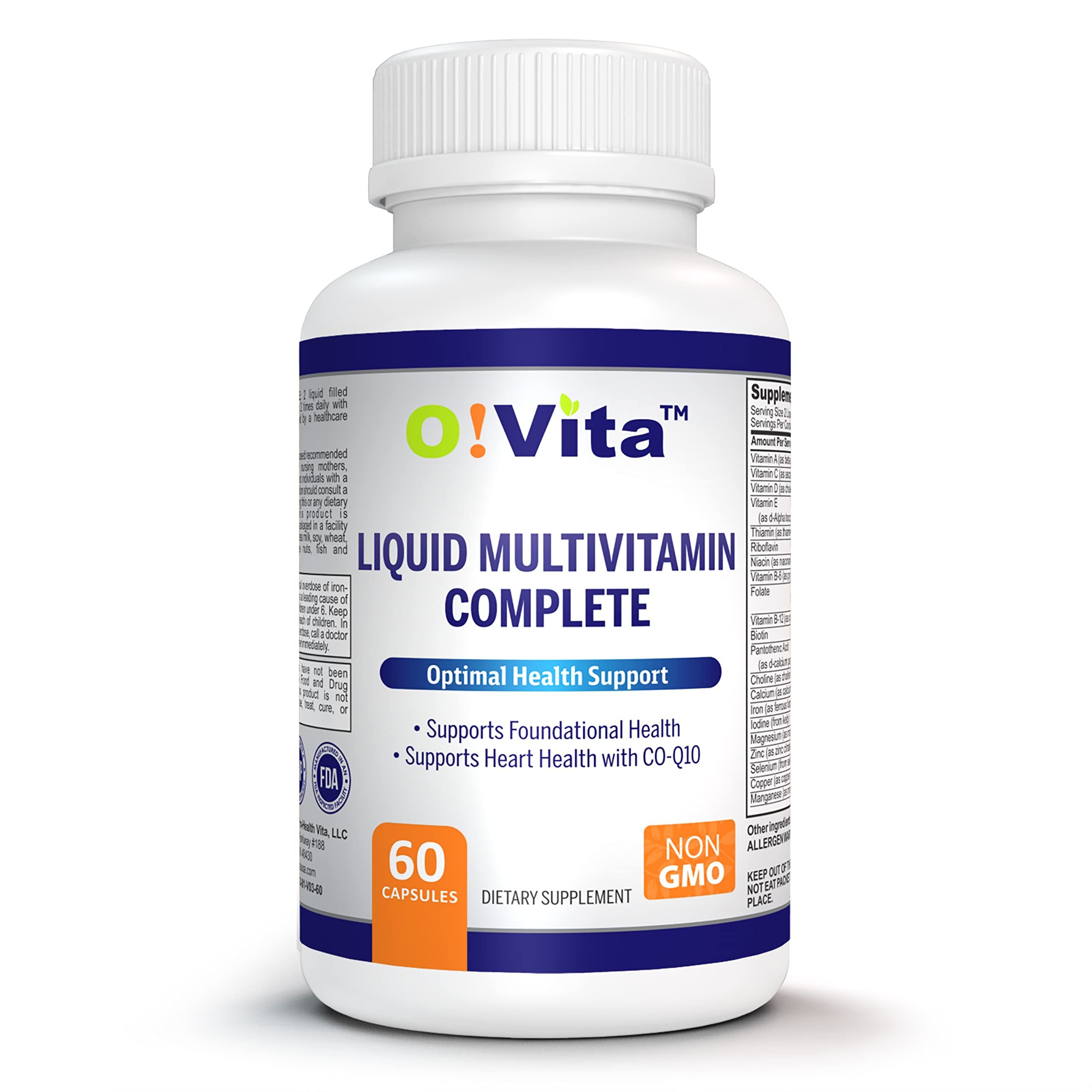 blended vitamin & mineral supplements for energy