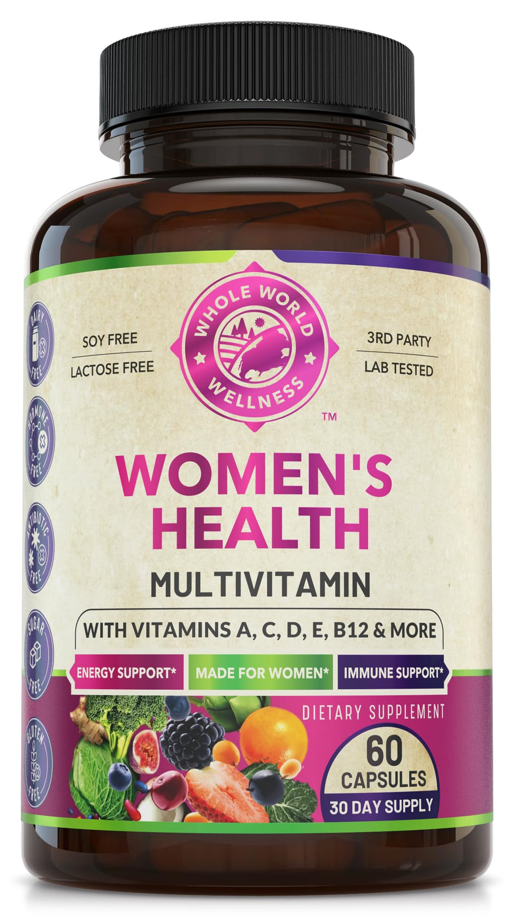 blended vitamin & mineral supplements for energy