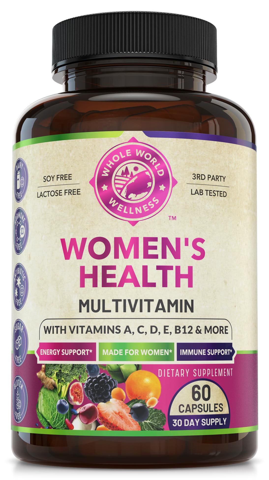 blended vitamin & mineral supplements for energy