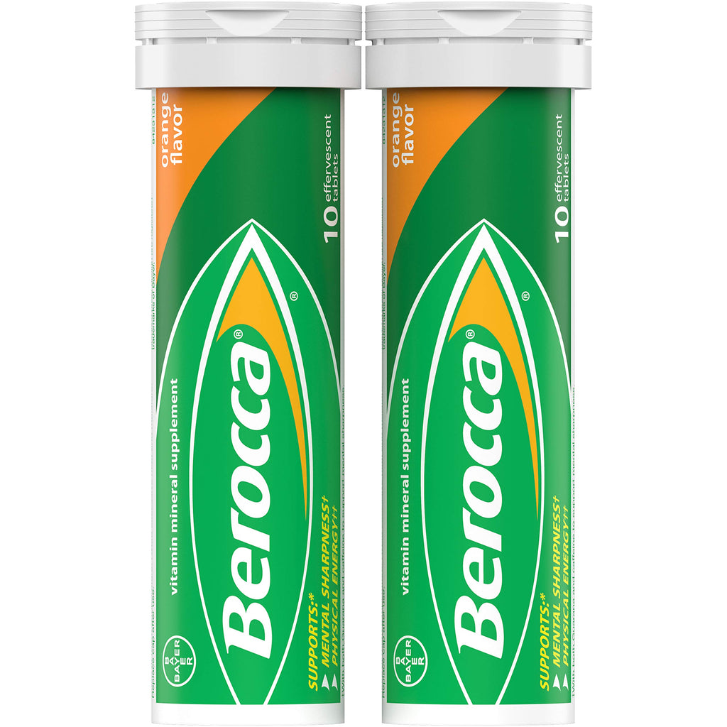 Blended vitamin & mineral supplements for energy