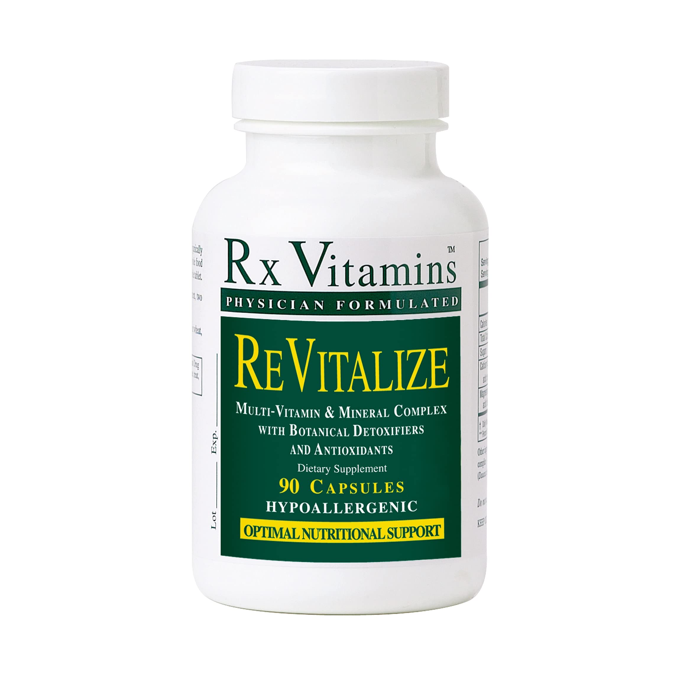 blended vitamin & mineral supplements for energy