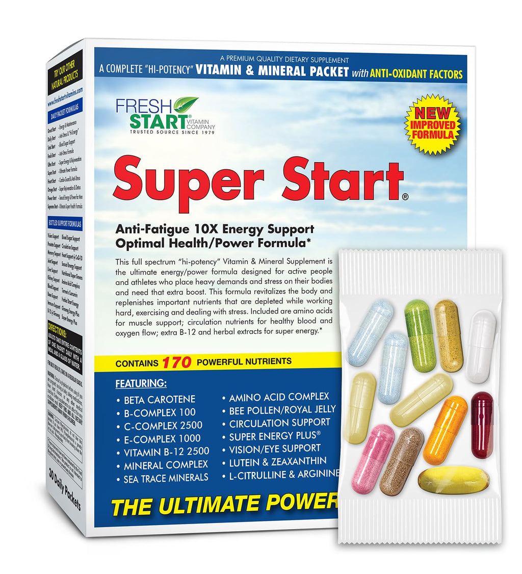 blended vitamin & mineral supplements for energy