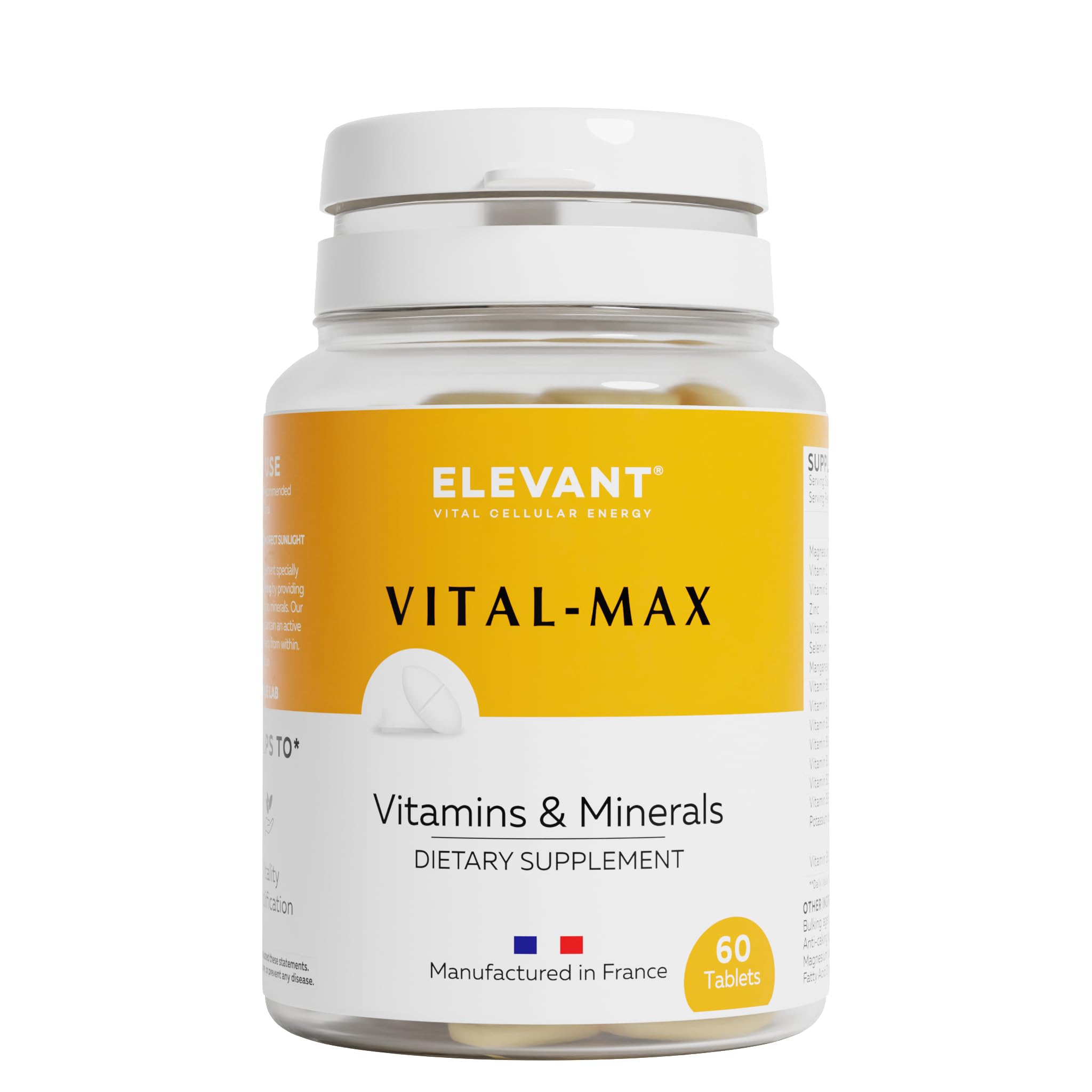 blended vitamin & mineral supplements for energy