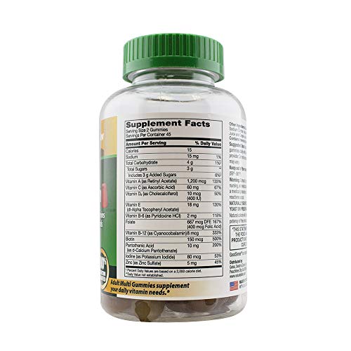 Blended vitamin & mineral supplements for energy