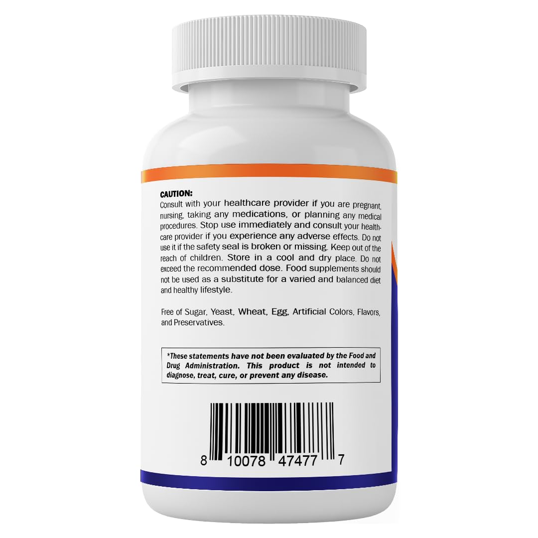 Blended vitamin & mineral supplements for energy