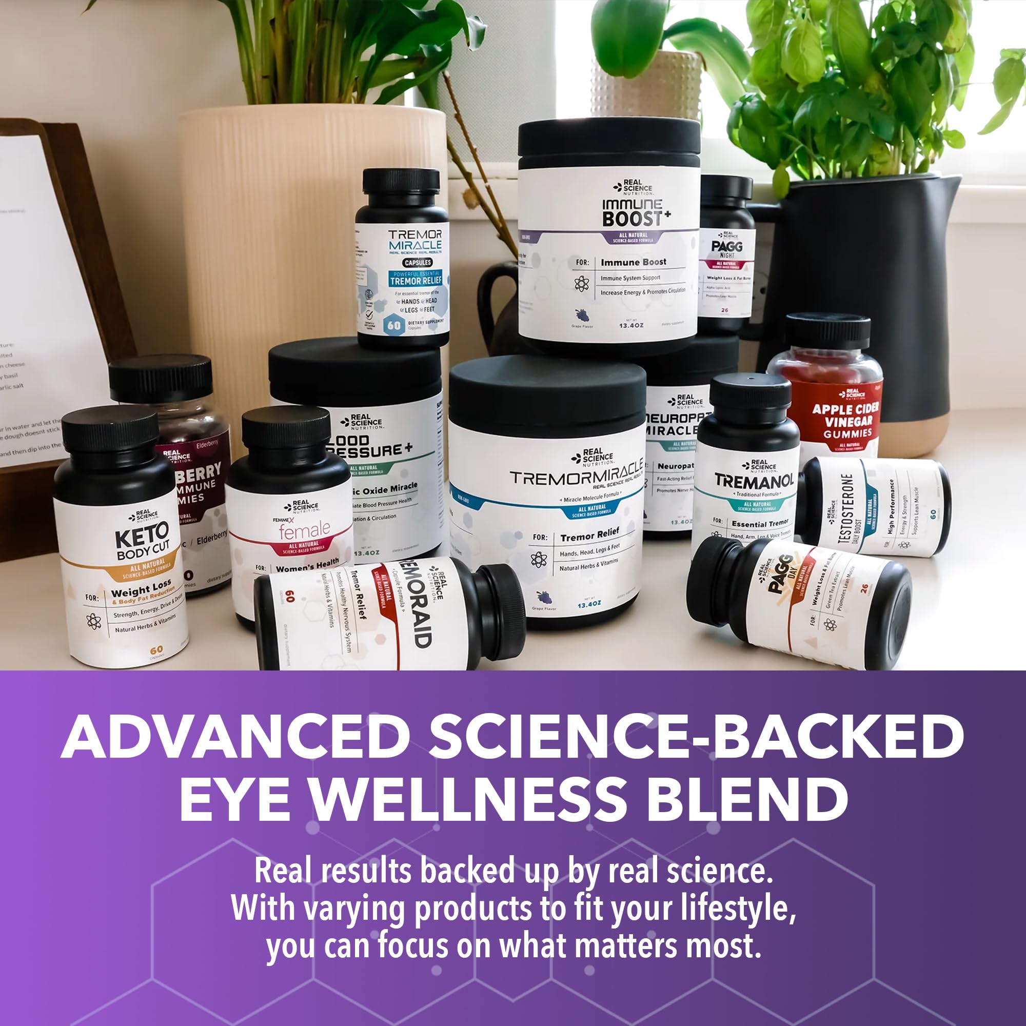 blended vitamin & mineral supplements for eye health