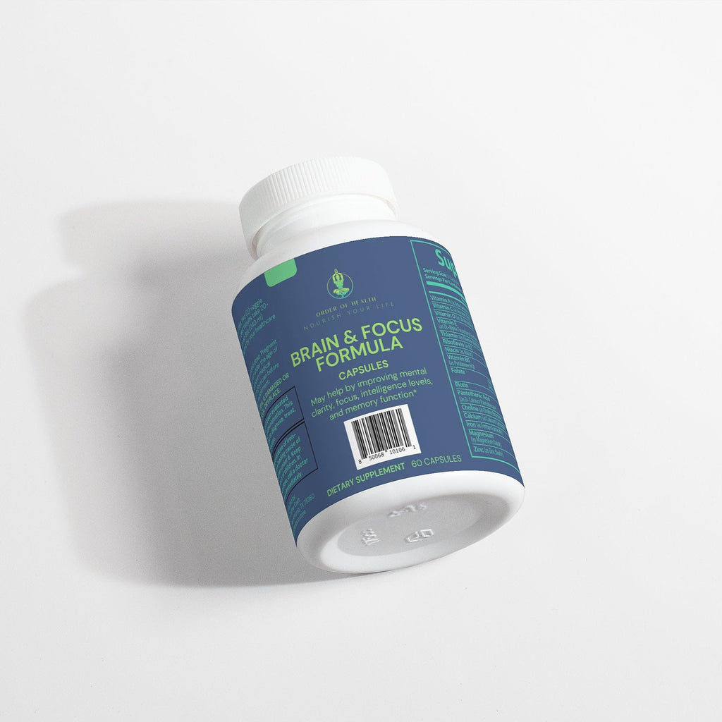 blended vitamin & mineral supplements for focus