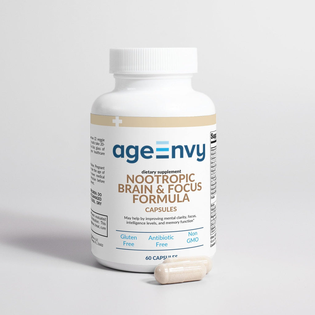 blended vitamin & mineral supplements for focus