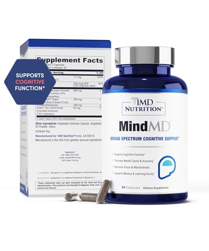 blended vitamin & mineral supplements for focus