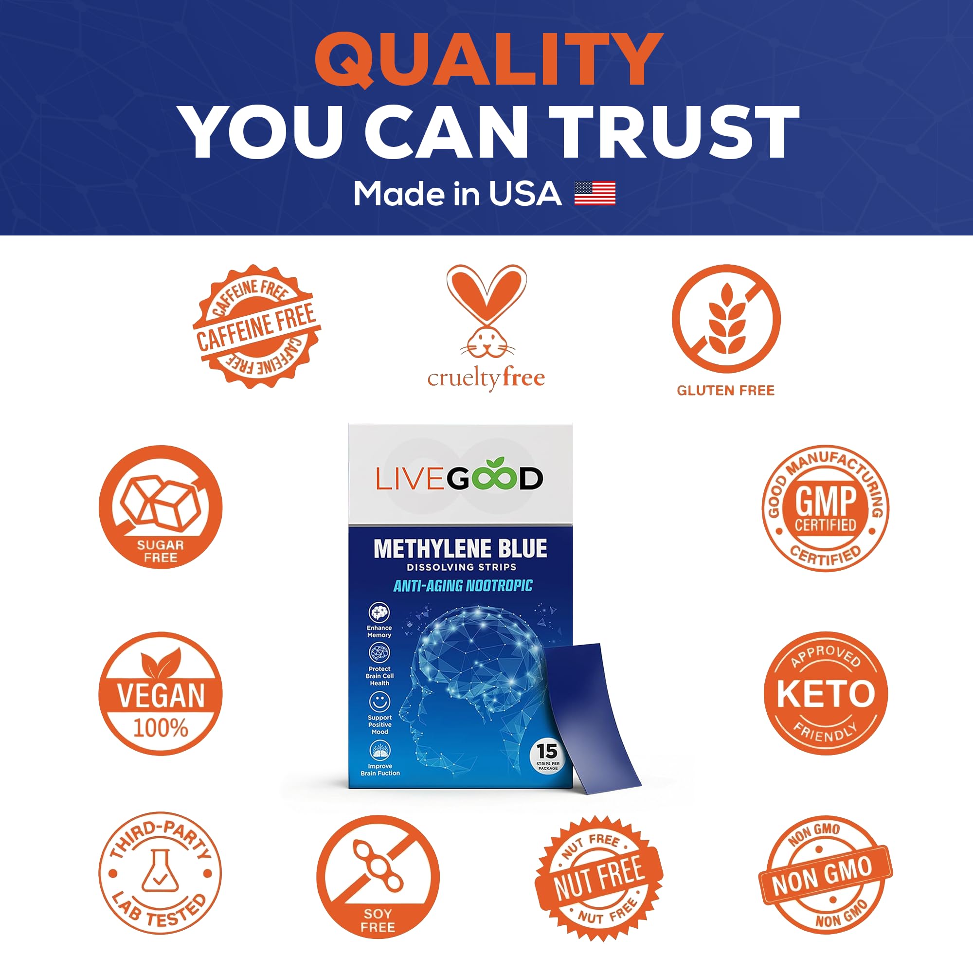 blended vitamin & mineral supplements for focus