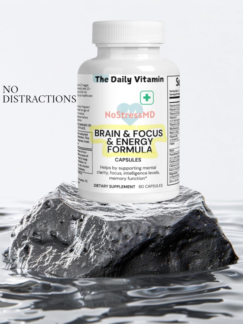 blended vitamin & mineral supplements for focus