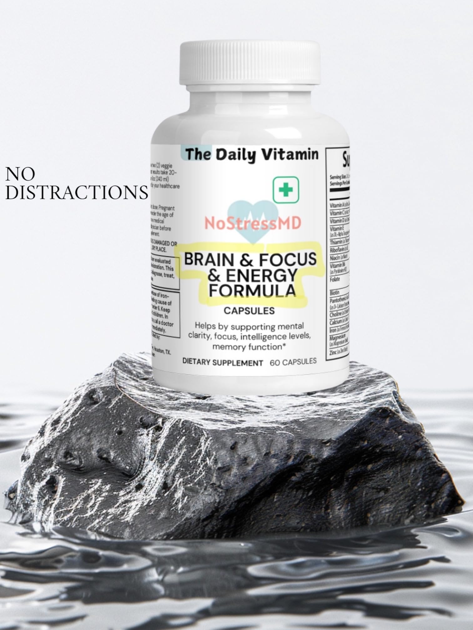 blended vitamin & mineral supplements for focus