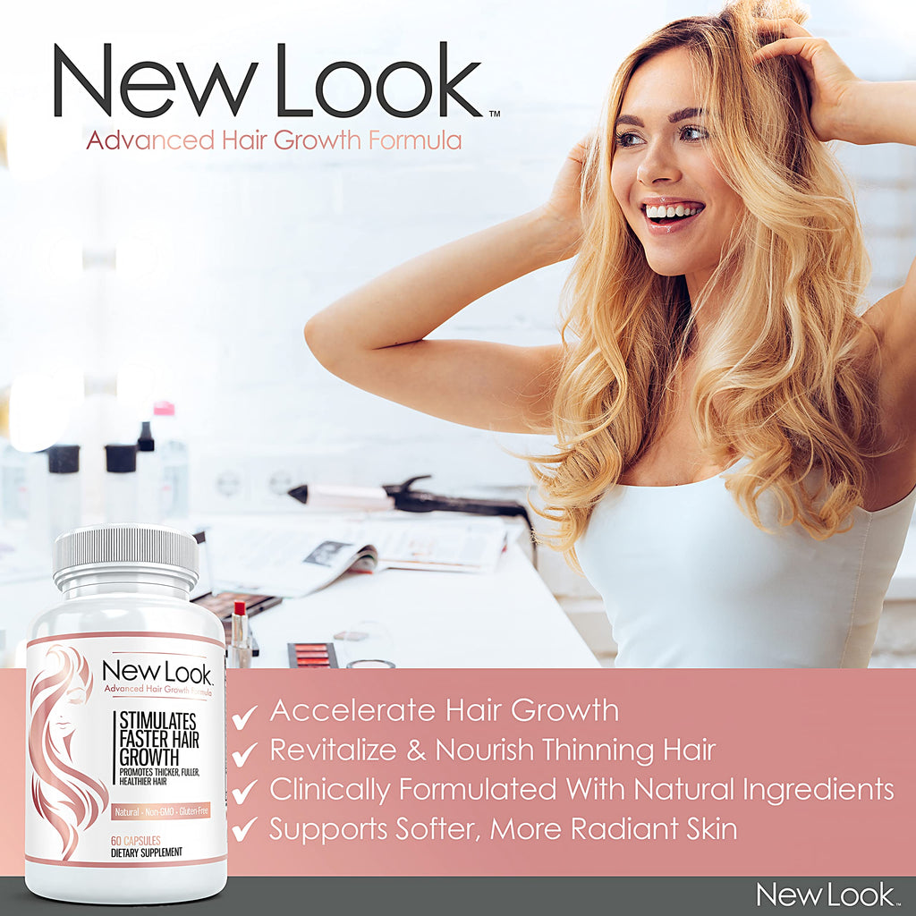 blended vitamin & mineral supplements for fuller hair