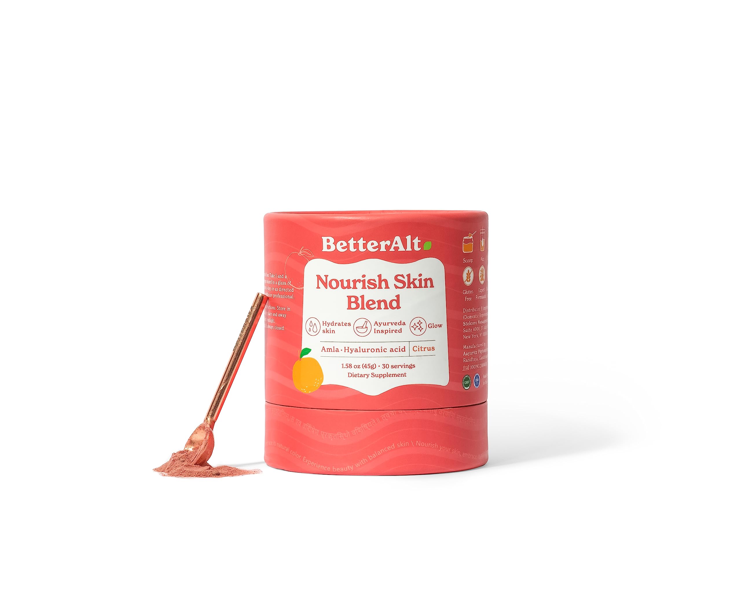 blended vitamin & mineral supplements for glowing skin