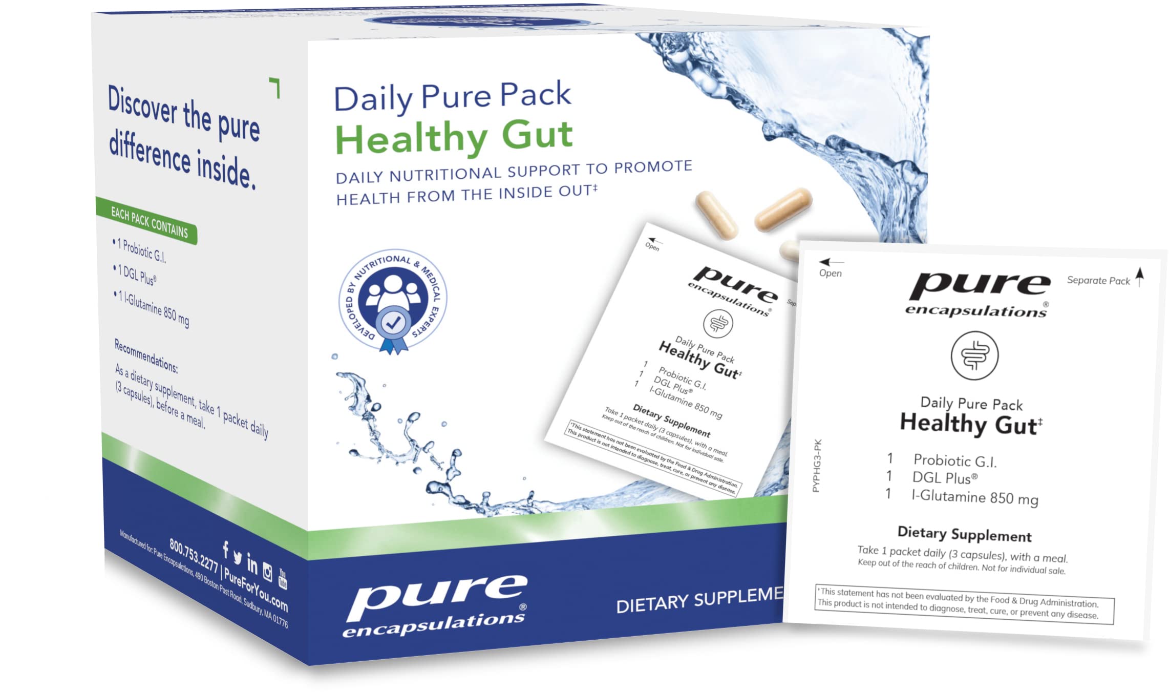 blended vitamin & mineral supplements for gut health