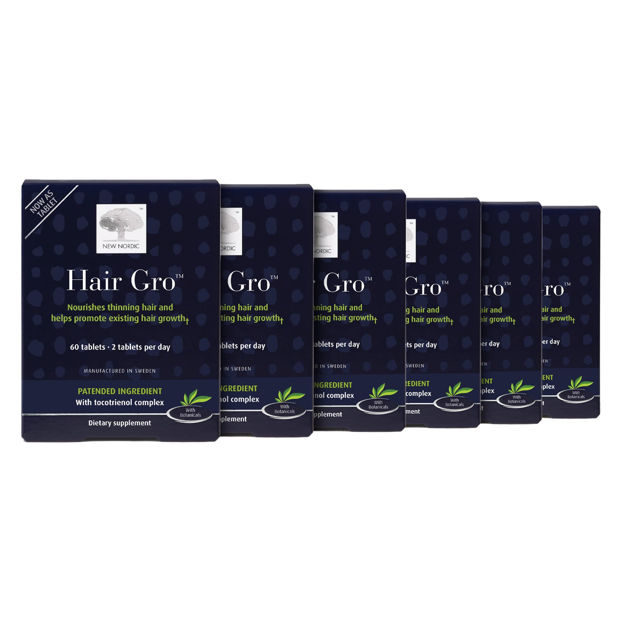 blended vitamin & mineral supplements for hair growth