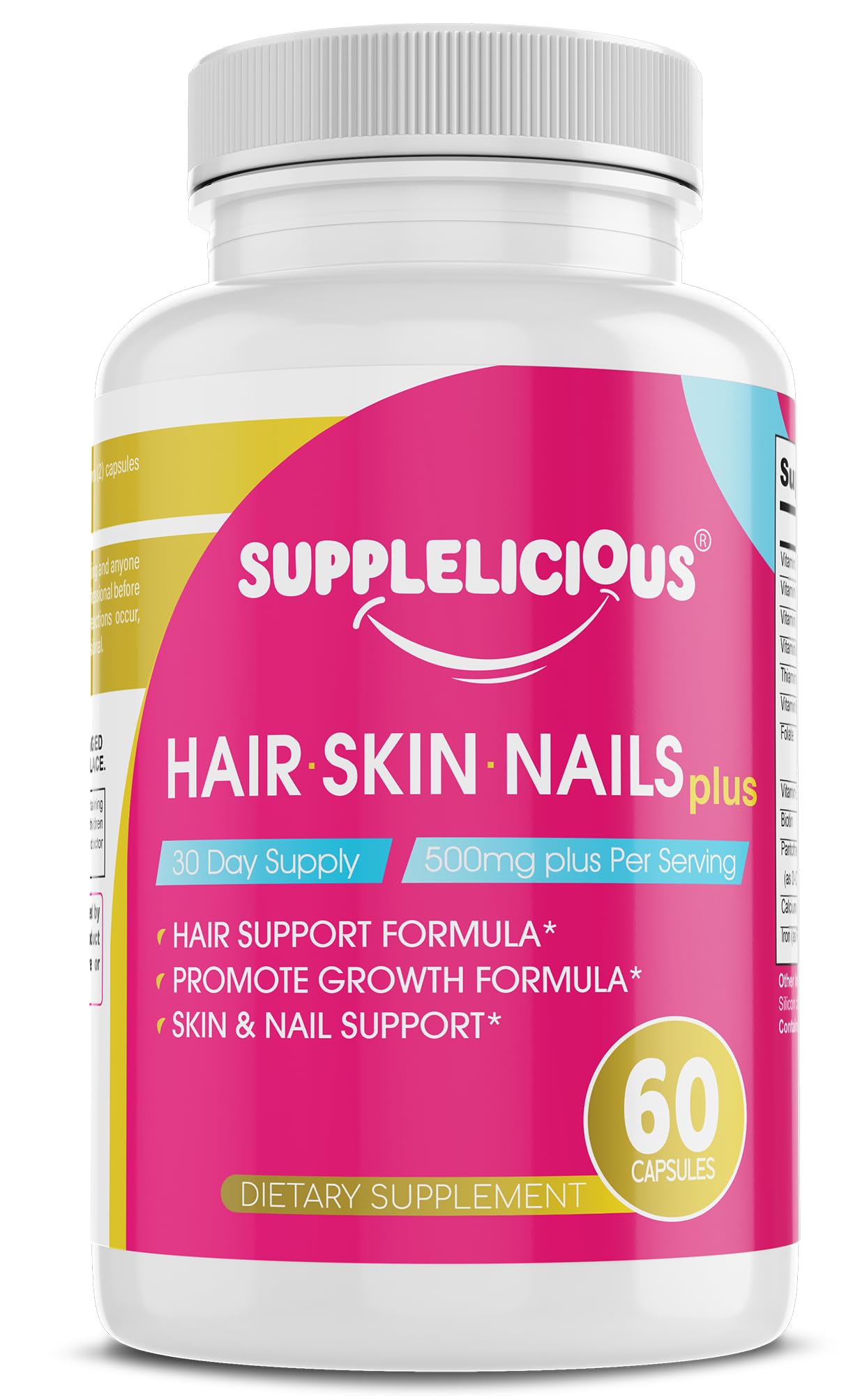blended vitamin & mineral supplements for hair growth