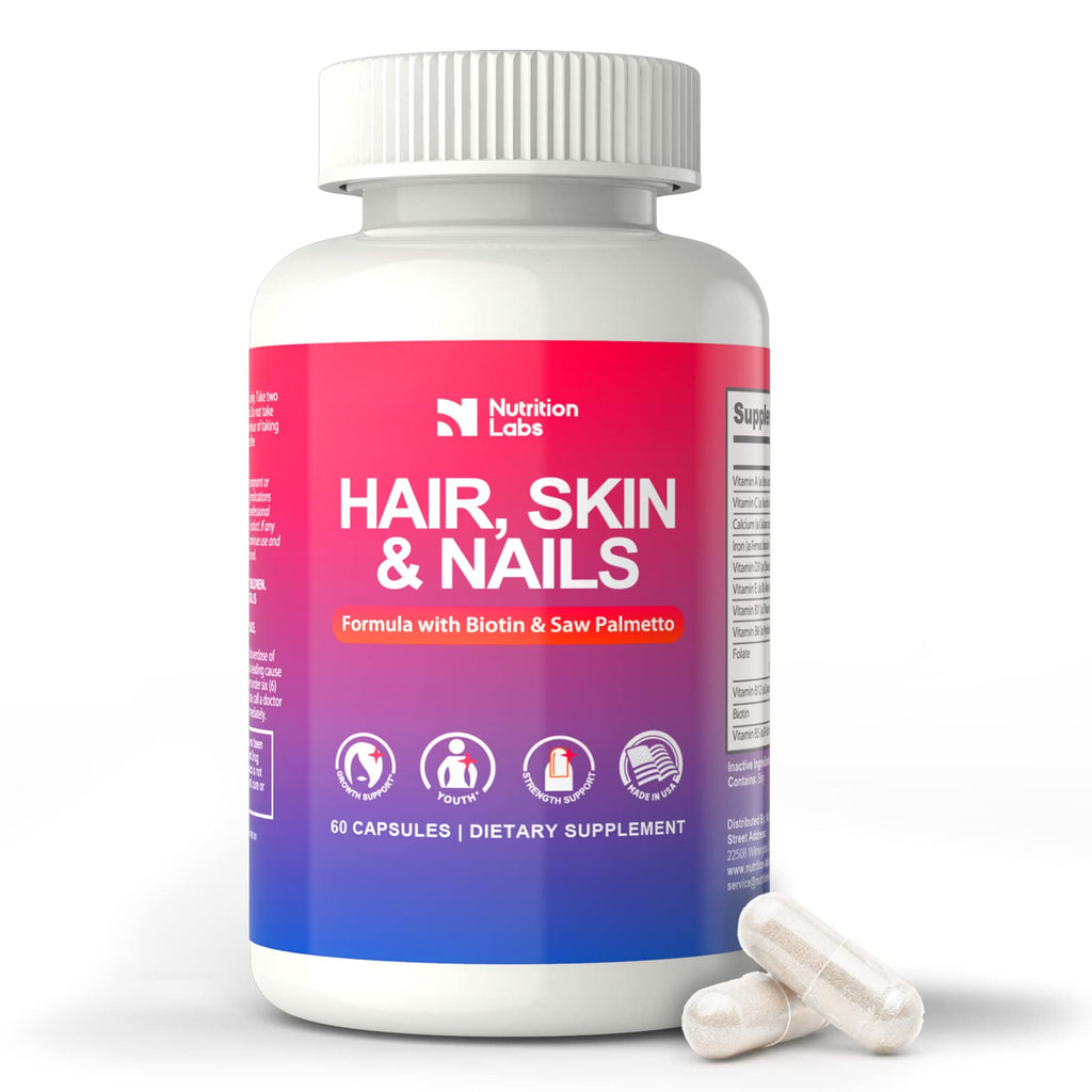 blended vitamin & mineral supplements for hair growth