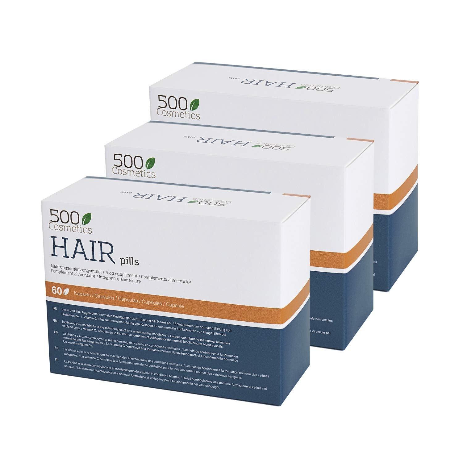 blended vitamin & mineral supplements for hair health