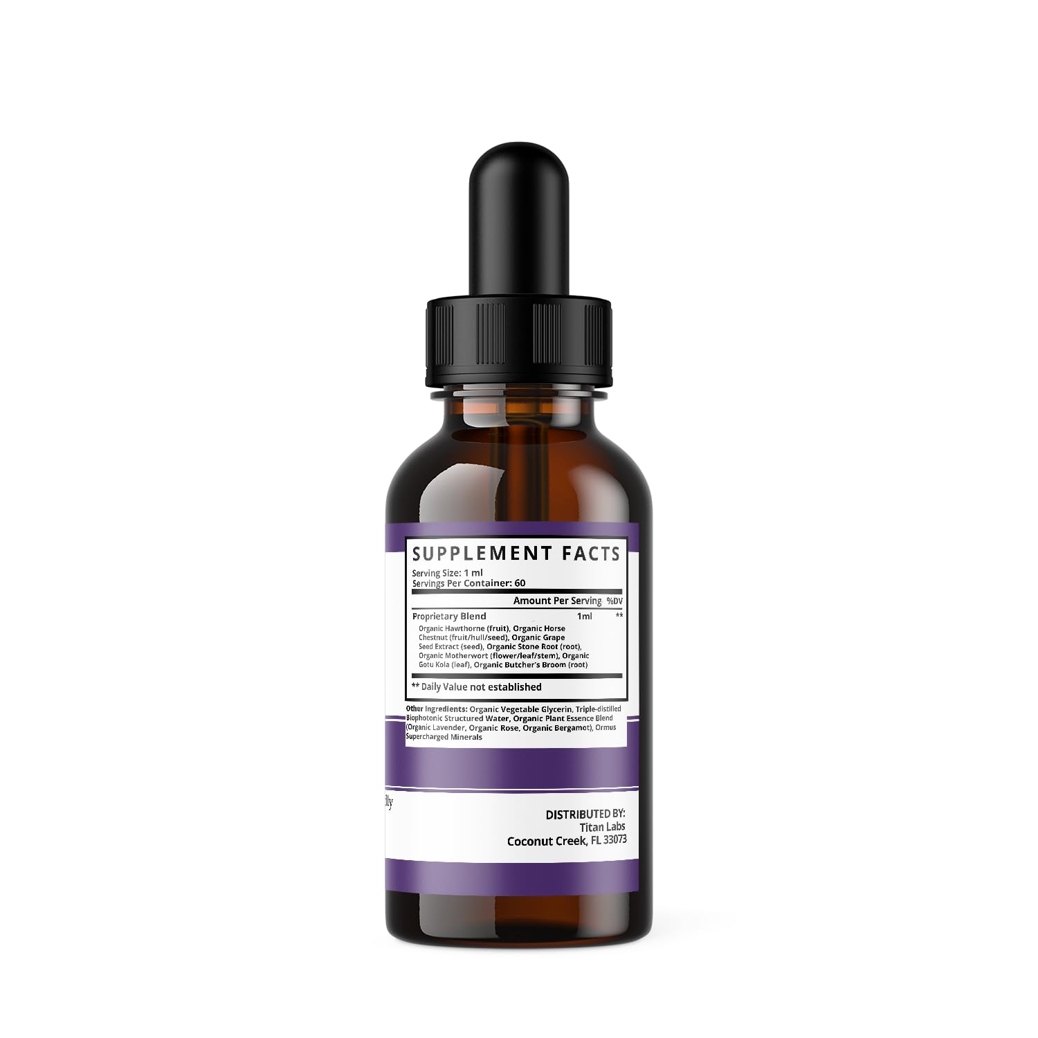 Blended vitamin & mineral supplements for hair