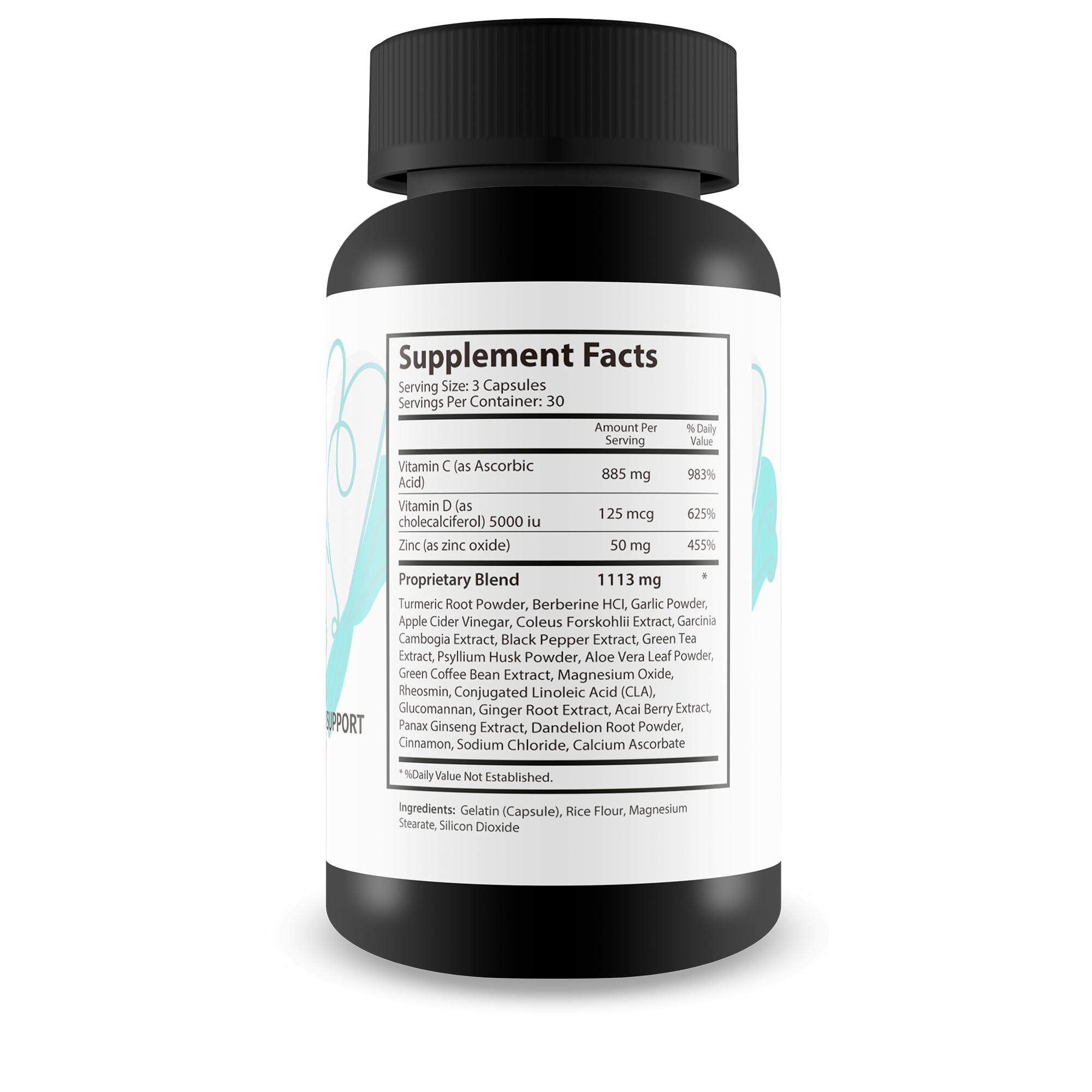 Blended vitamin & mineral supplements for health