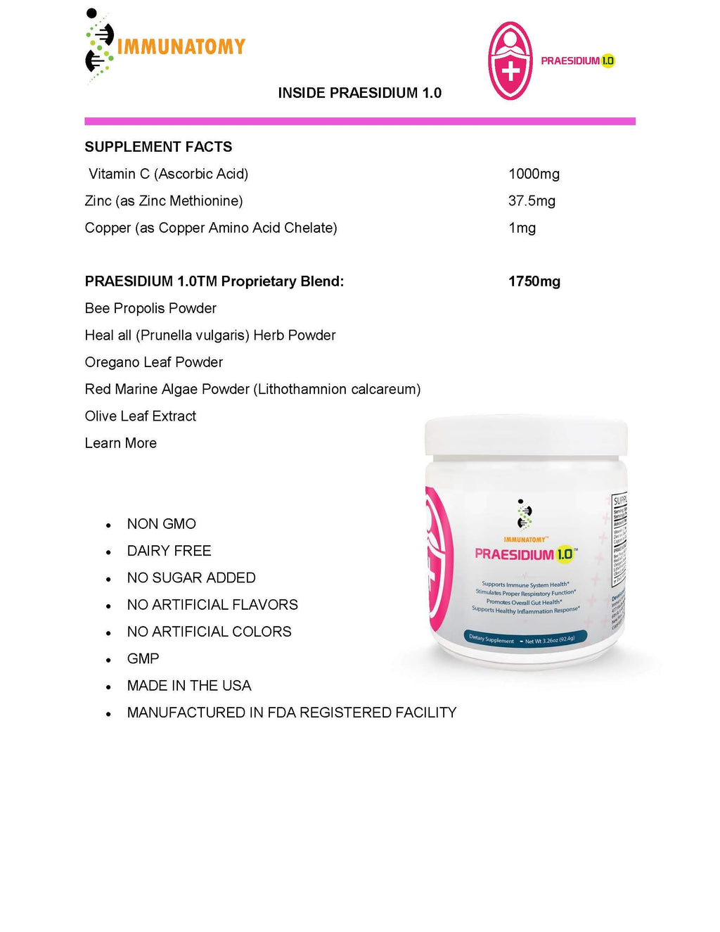 blended vitamin & mineral supplements for healthy aging