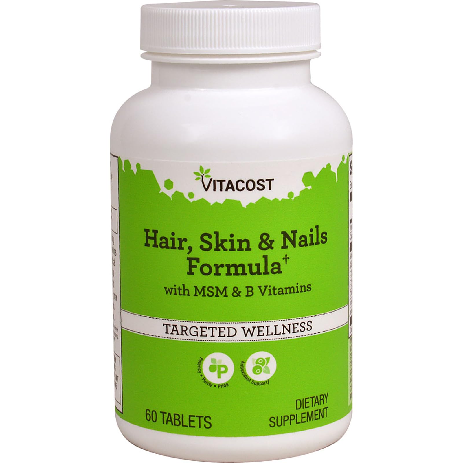 blended vitamin & mineral supplements for healthy hair